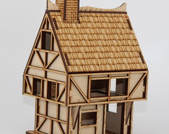 Laser Cut 28mm MDF Terrain: Jenash Deluxe Fantasy Building | Etsy