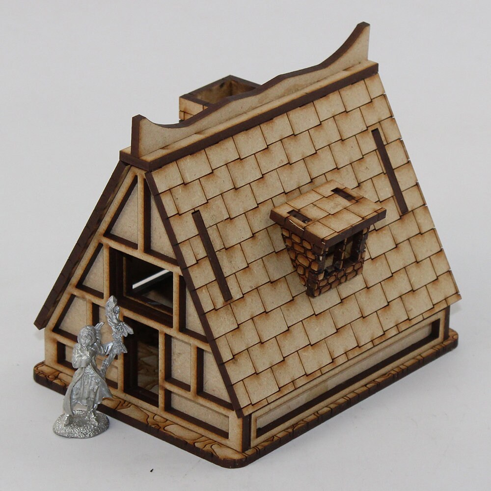 Laser Cut 28mm MDF Terrain: Jenash Deluxe Fantasy Building Mossan ...