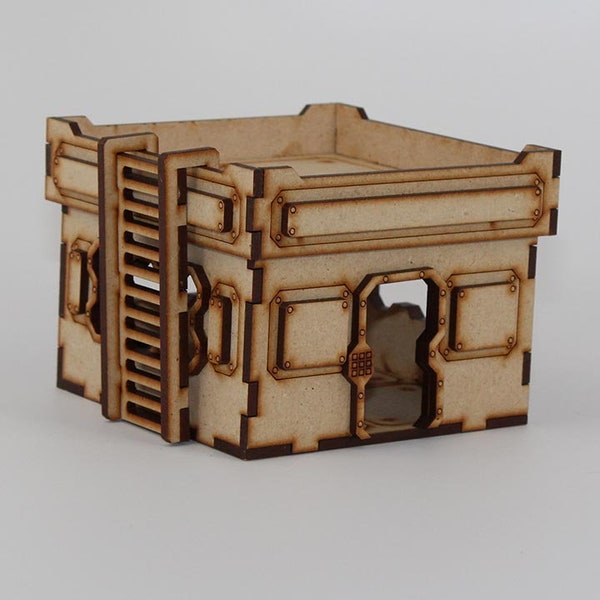 Laser Cut Mdf Sci Fi Terrain - Etsy