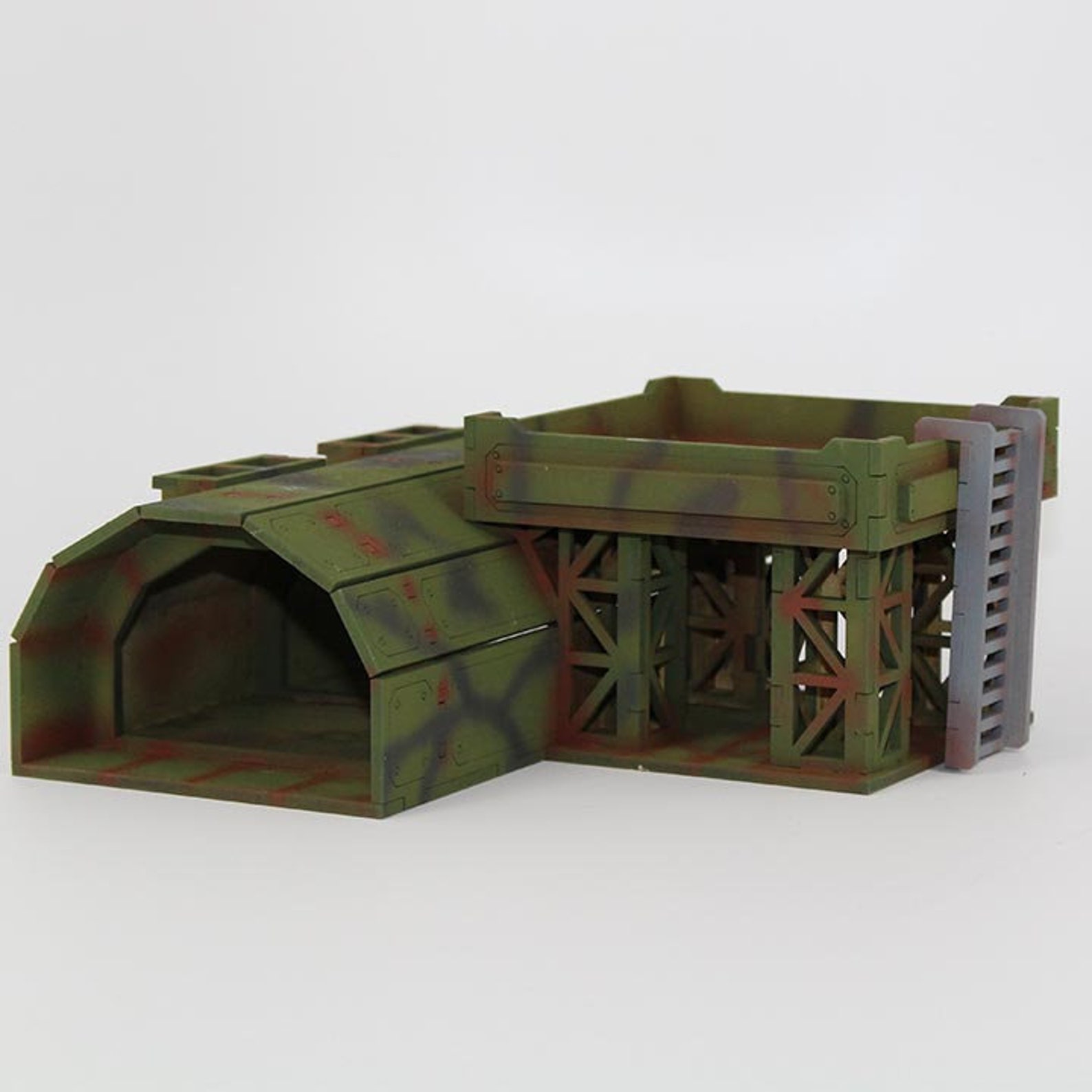 Laser Cut 28mm MDF Terrain: Sector 38 - Supply Depot - Etsy