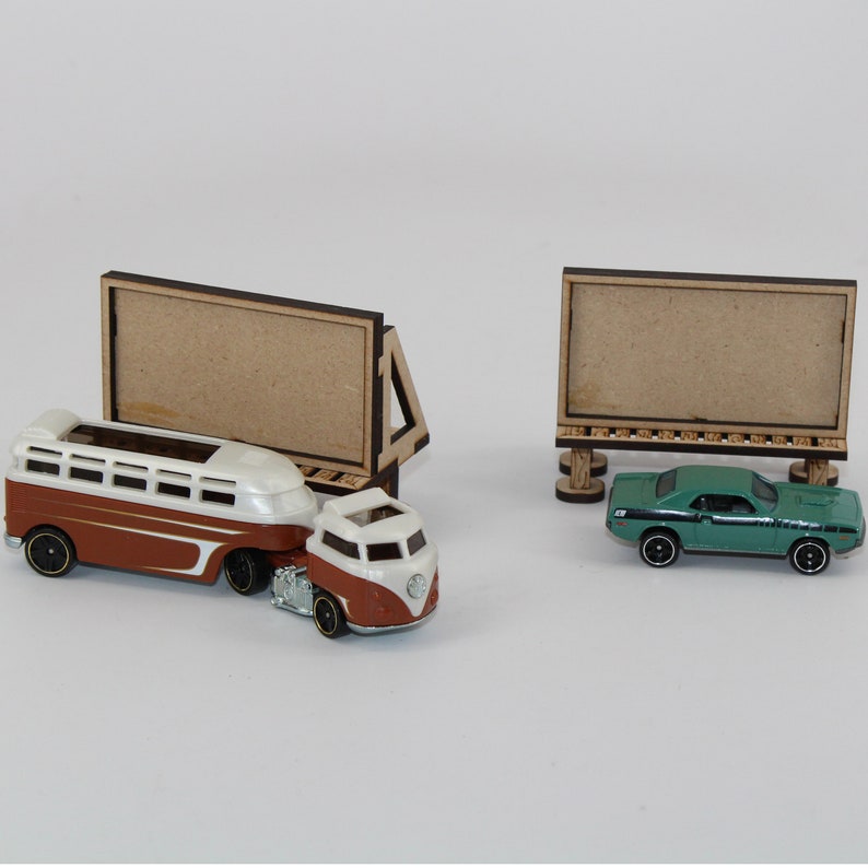 Gaslands: Wood Frame Billboard Set - Etsy