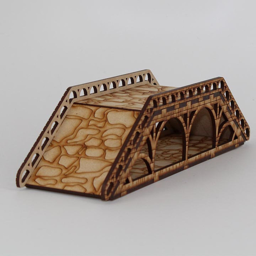 Laser Cut 28mm MDF Terrain: Battlefield Accessories - Bridge - Etsy