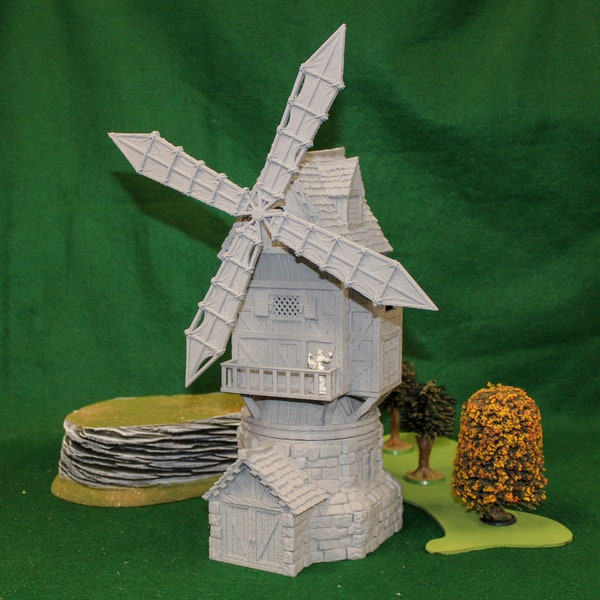 3d Printed Windmill - Etsy