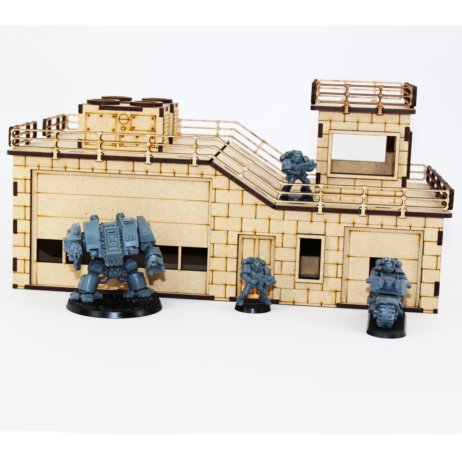 Laser Cut 28mm MDF Terrain: Zoned for Heavy Industry - Etsy