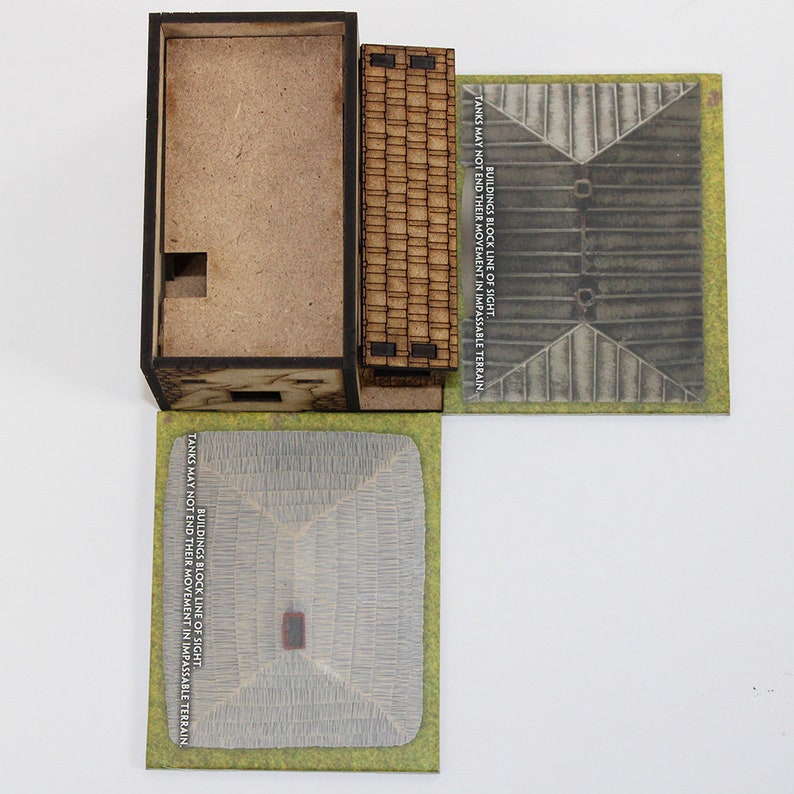 Laser Cut 15mm MDF Terrain: 15mm North Africa - Tobruk Outskirts - Etsy