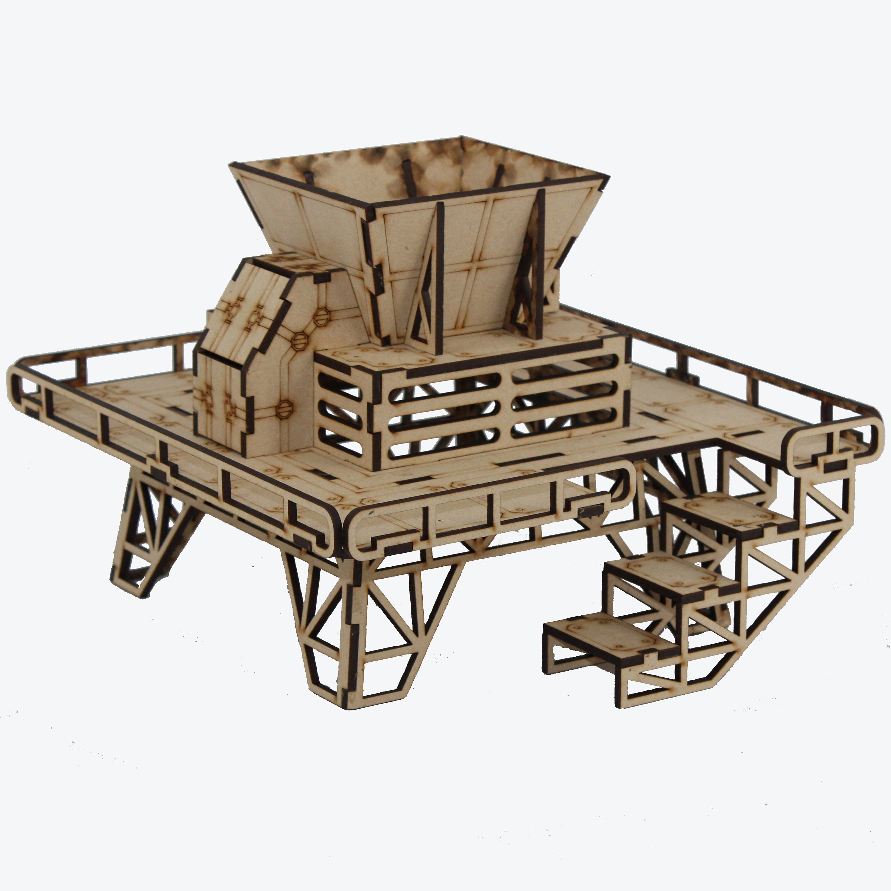 Role Playing Miniatures Miniature Toys Toys Laser Cut 28mm MDF Terrain ...