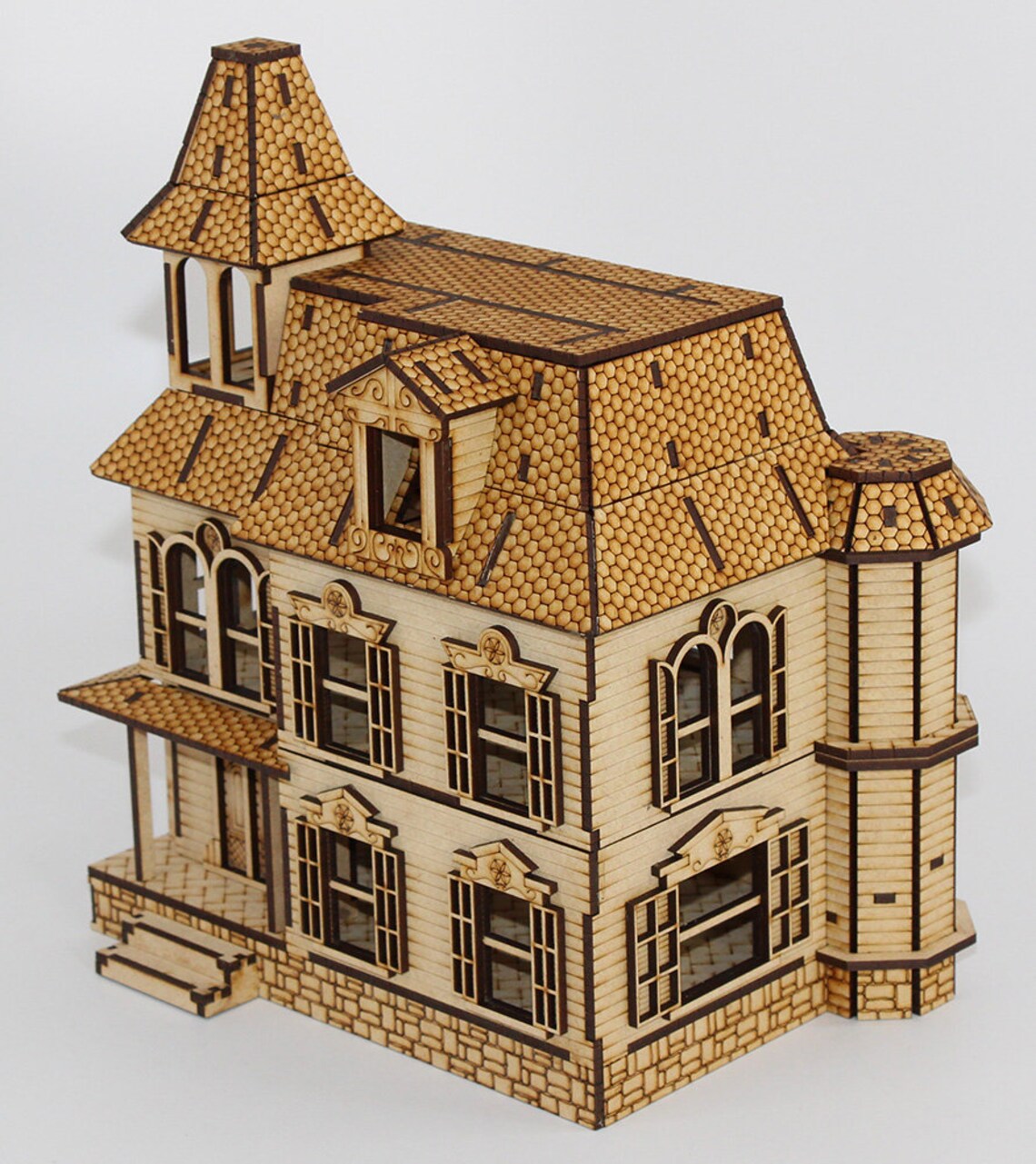 Laser Cut 28mm MDF Terrain: Victoriana - Doyle Manor - Etsy