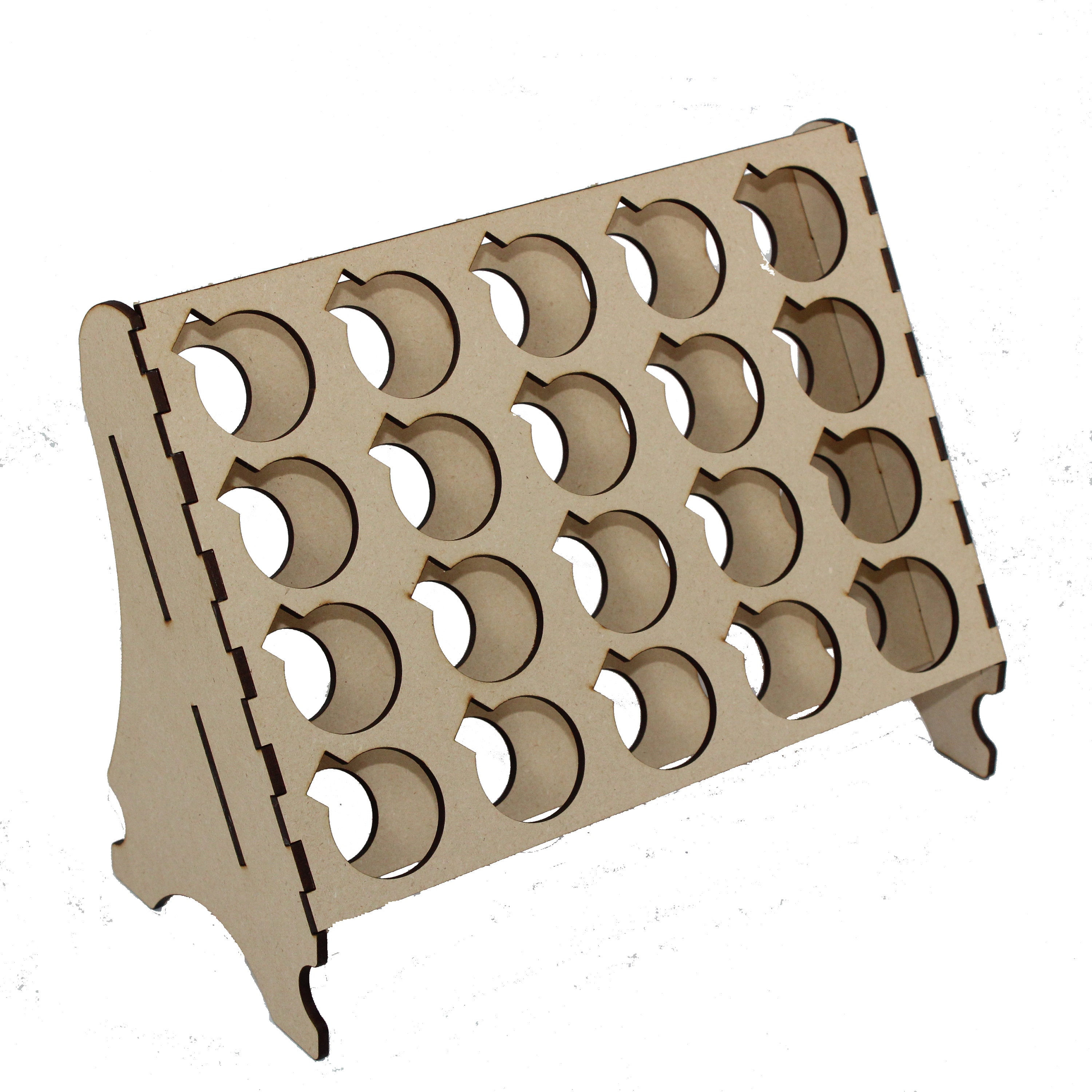 Laser Cut MDF Hobby Accessory: Paint Pot Storage Rack - Etsy
