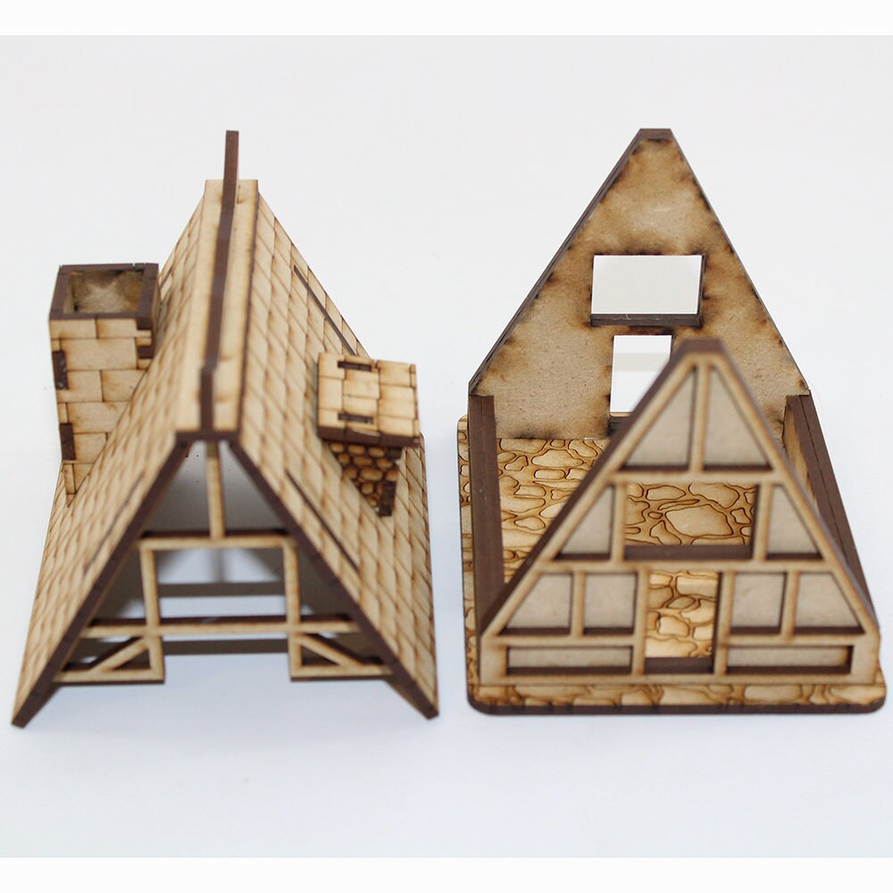 Laser Cut 28mm MDF Terrain: Jenash Deluxe Fantasy Building Mossan ...