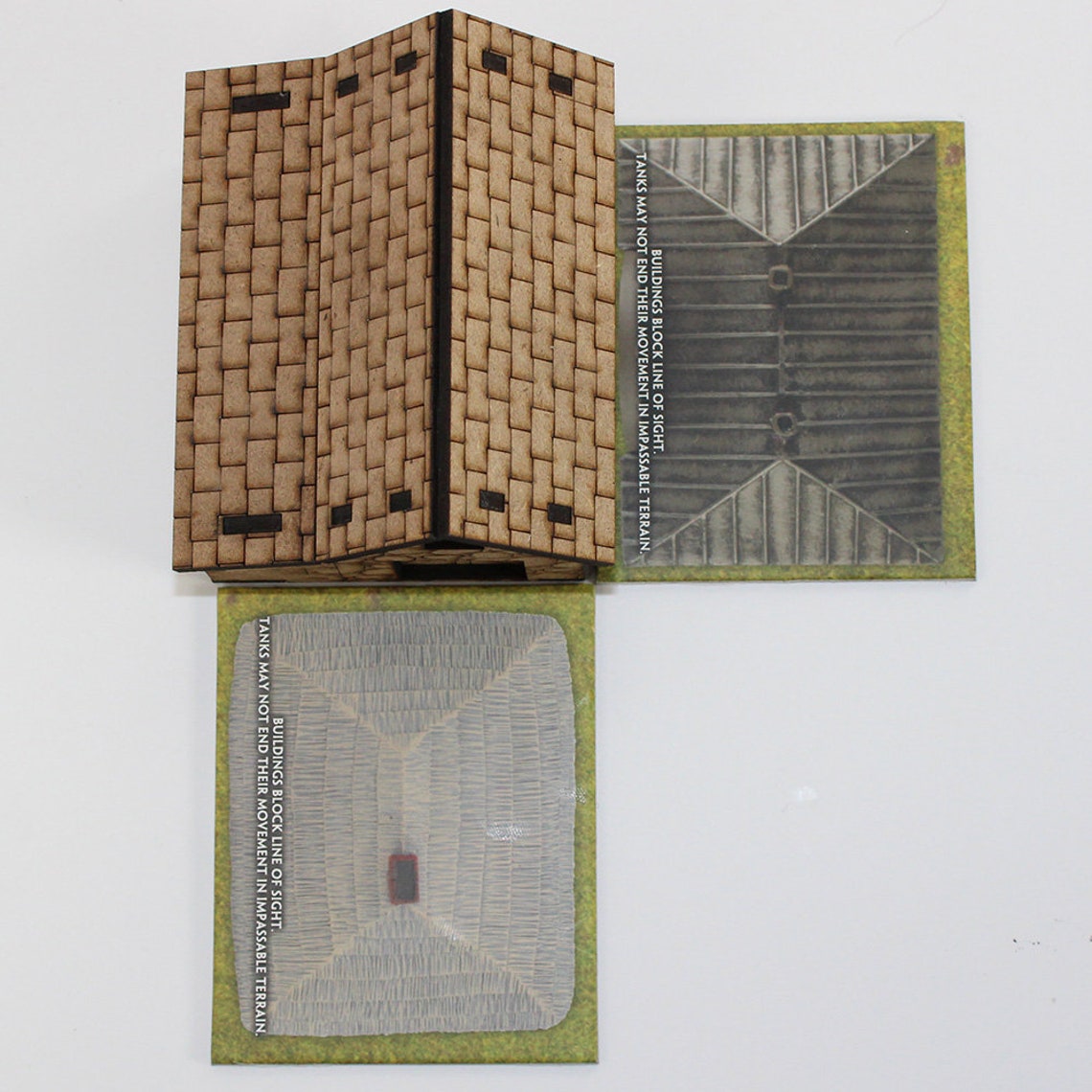 Laser Cut 15mm MDF Terrain: Battlefields of France - Provincial Barn - Etsy