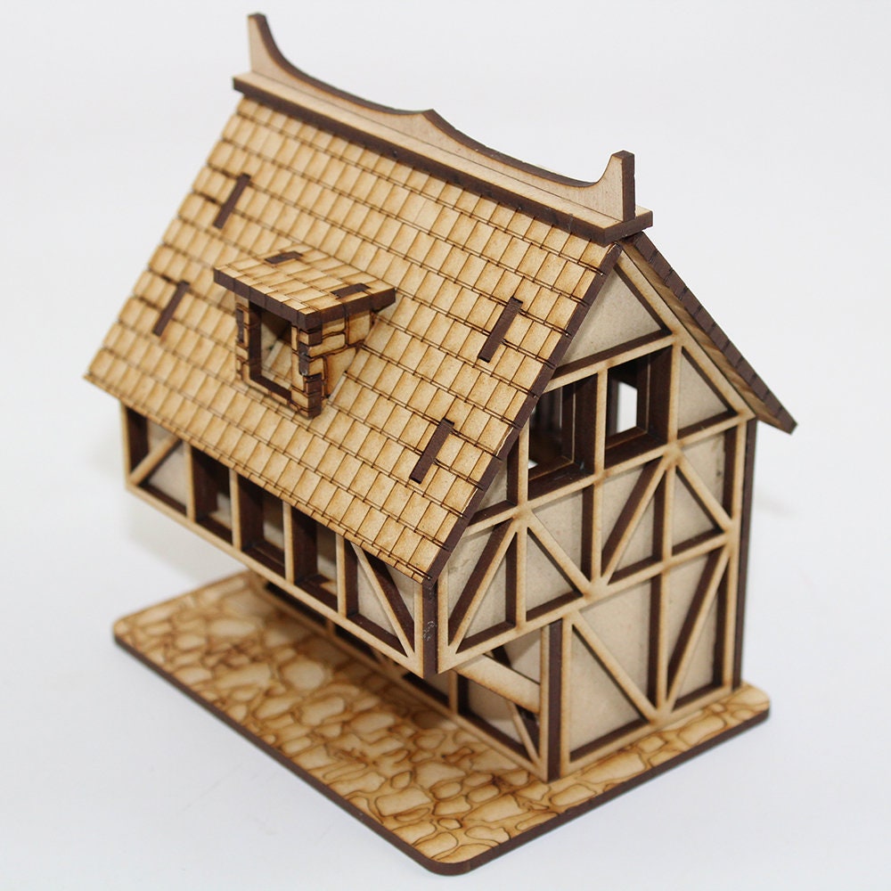 Laser Cut 28mm MDF Terrain: Jenash Deluxe Fantasy Building - the Andyl ...