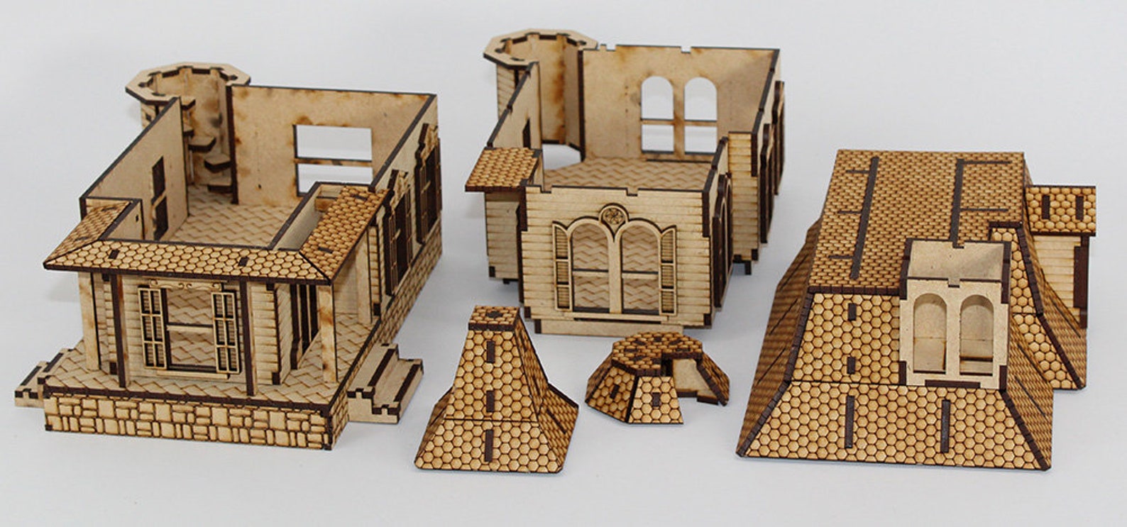 Laser Cut 28mm MDF Terrain: Victoriana - Doyle Manor - Etsy