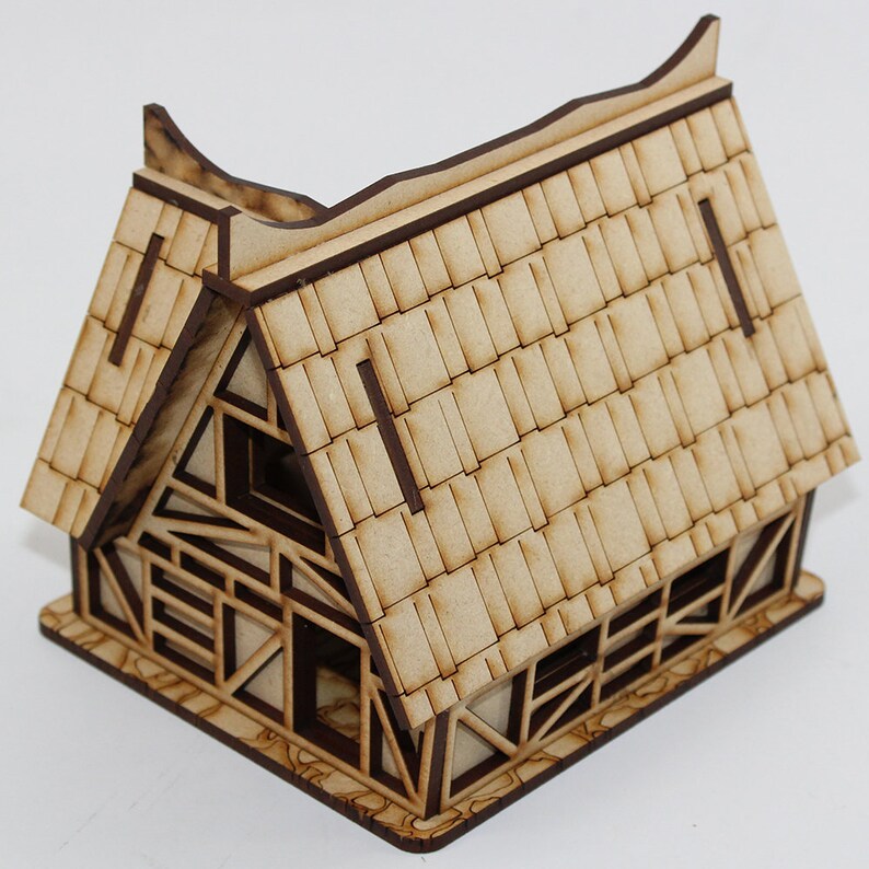 Laser Cut 28mm MDF Terrain: Jenash Deluxe Fantasy Building - Gav'l Home ...
