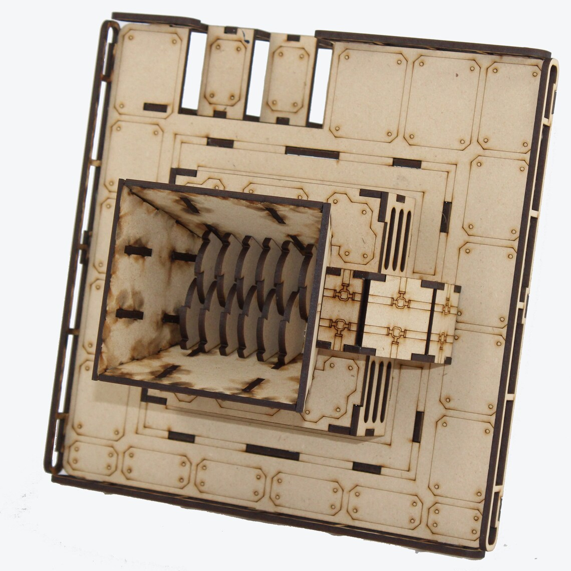 Laser Cut 28mm MDF Terrain: Zoned for Heavy Industry - Industrial ...