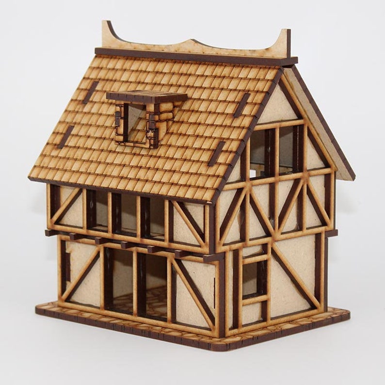 Laser Cut 28mm MDF Terrain: Jenash Deluxe Fantasy Building - Large ...