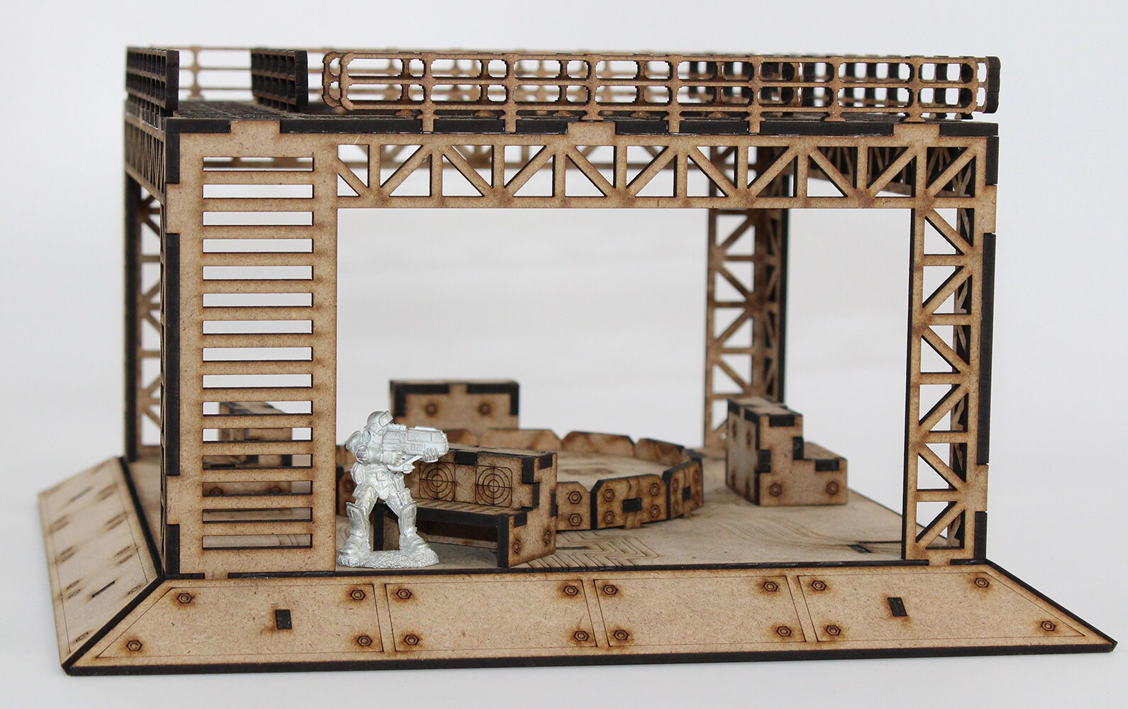 Laser Cut 28mm MDF Terrain: Zoned for Heavy Industry Missile Silo - Etsy UK