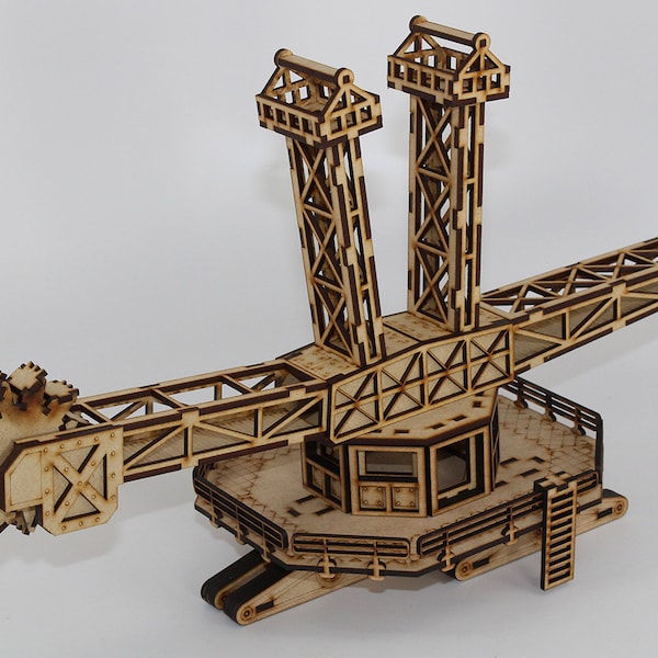 Excavator Laser Cut - Etsy