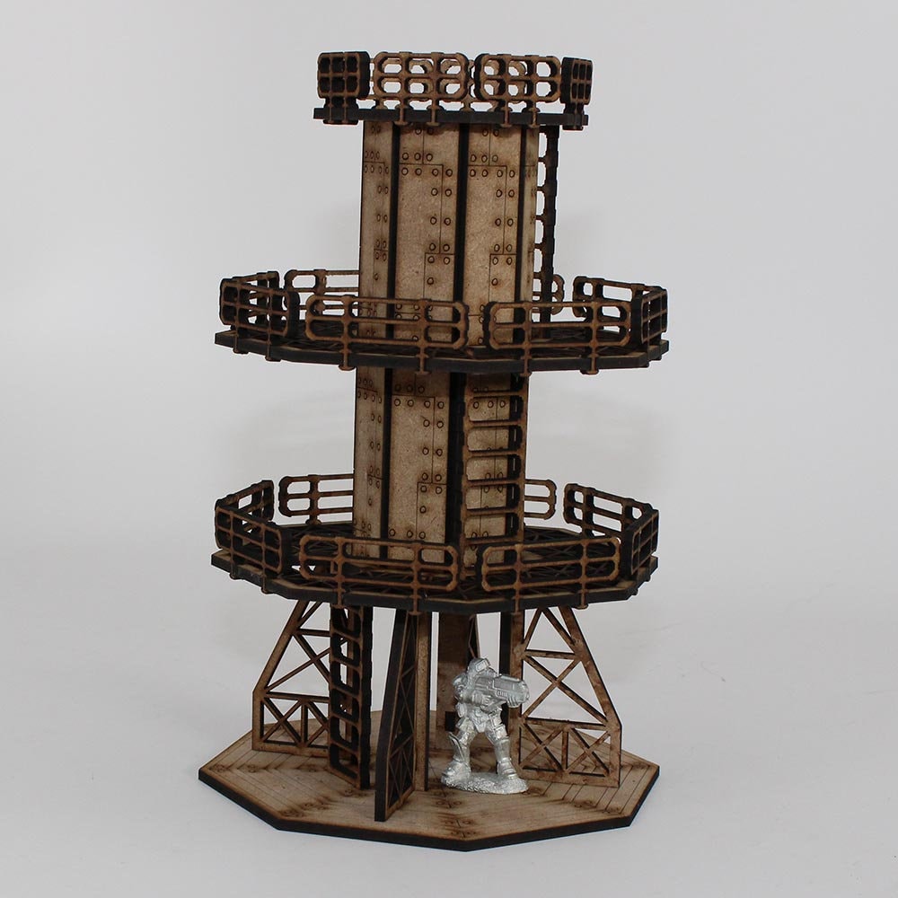 Laser Cut 28mm MDF Terrain: Zoned for Heavy Industry - Etsy