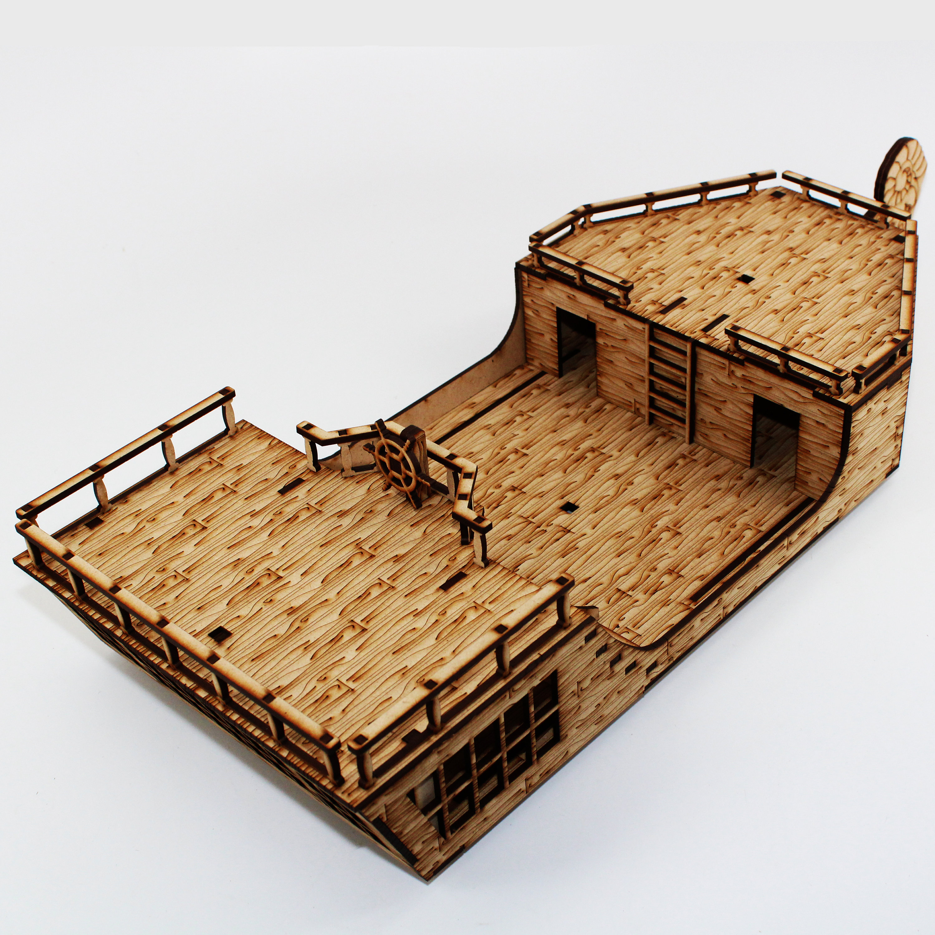 Laser Cut 28mm MDF Terrain: Open Seas - the Pirate Ship - Etsy
