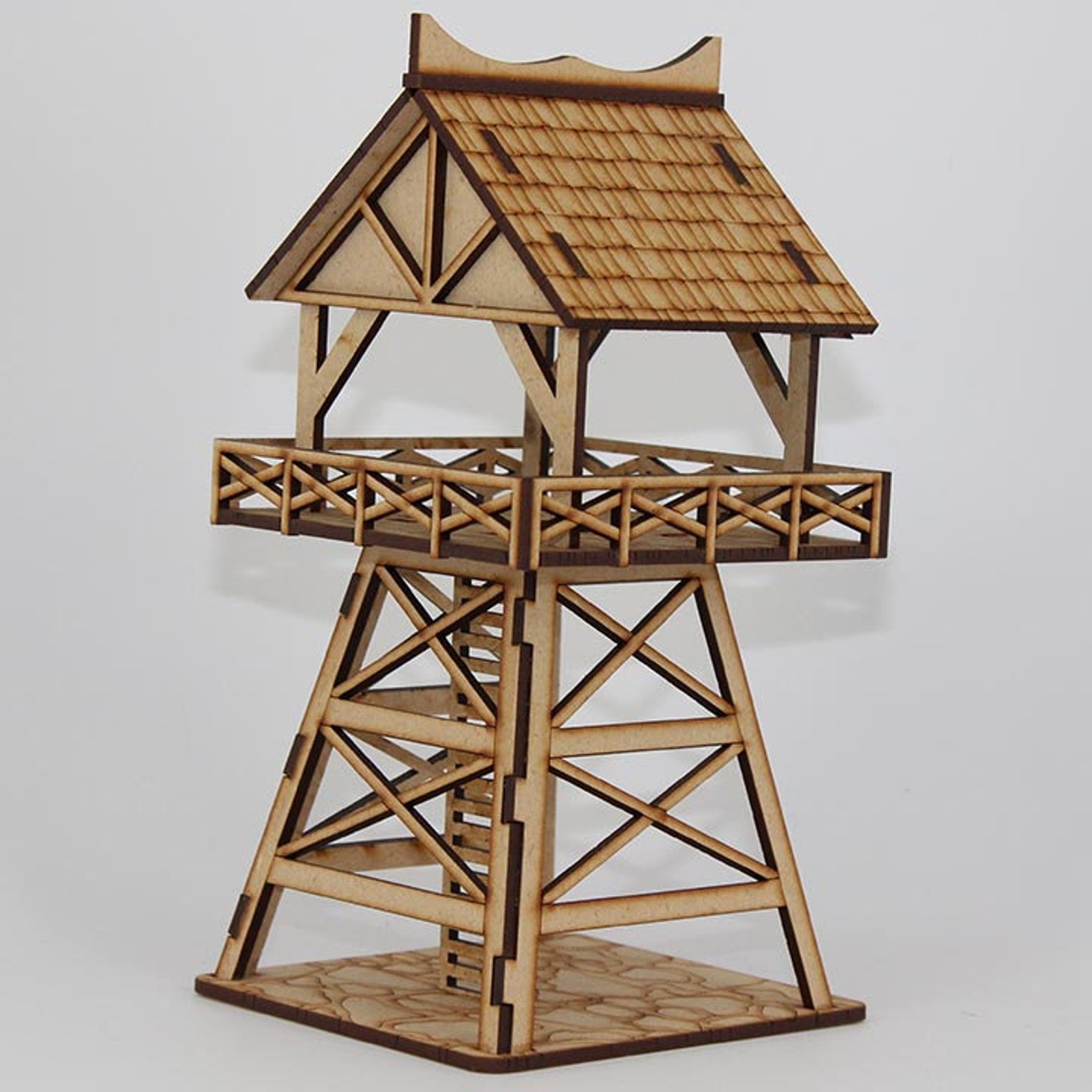 Laser Cut 28mm MDF Terrain: Jenash Deluxe Fantasy Building - Town Guard ...