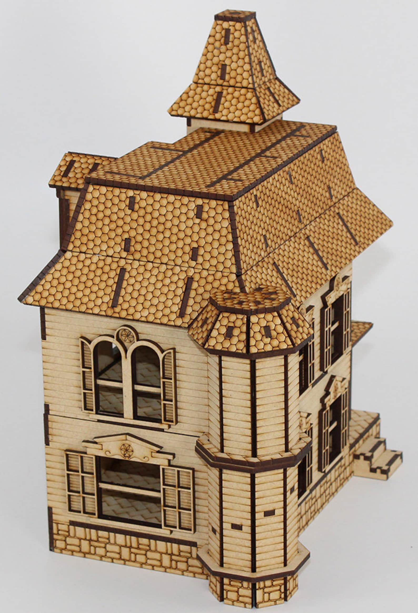 Laser Cut 28mm MDF Terrain: Victoriana - Doyle Manor - Etsy