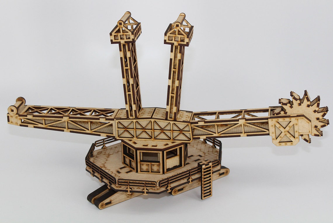 Laser Cut 28mm MDF Terrain: Zoned for Heavy Industry - the Behemoth ...