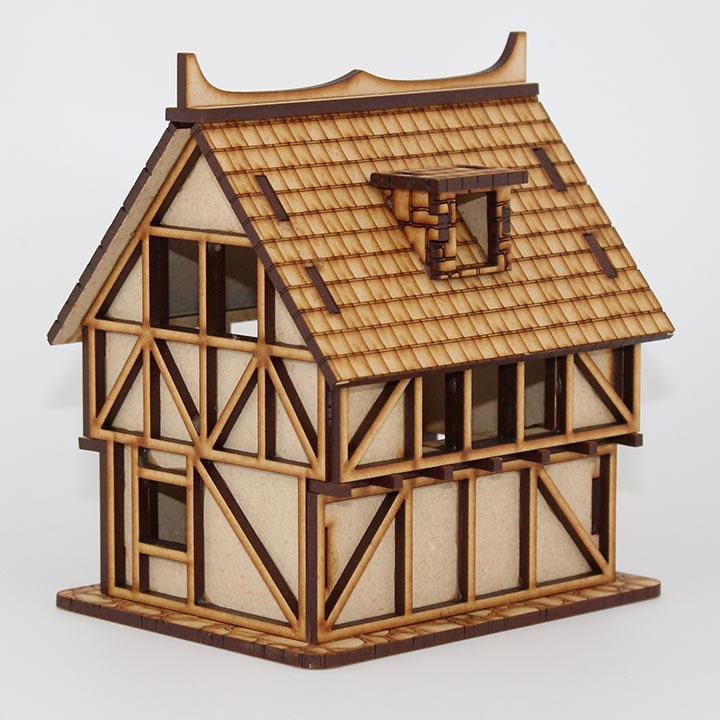 Laser Cut 28mm MDF Terrain: Jenash Deluxe Fantasy Building - Large ...