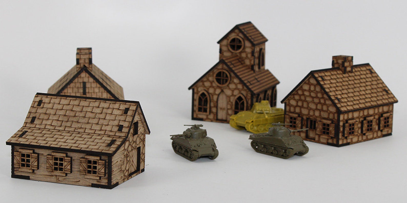 Laser Cut 15mm MDF Terrain: Battlefields of France - Normandie ...