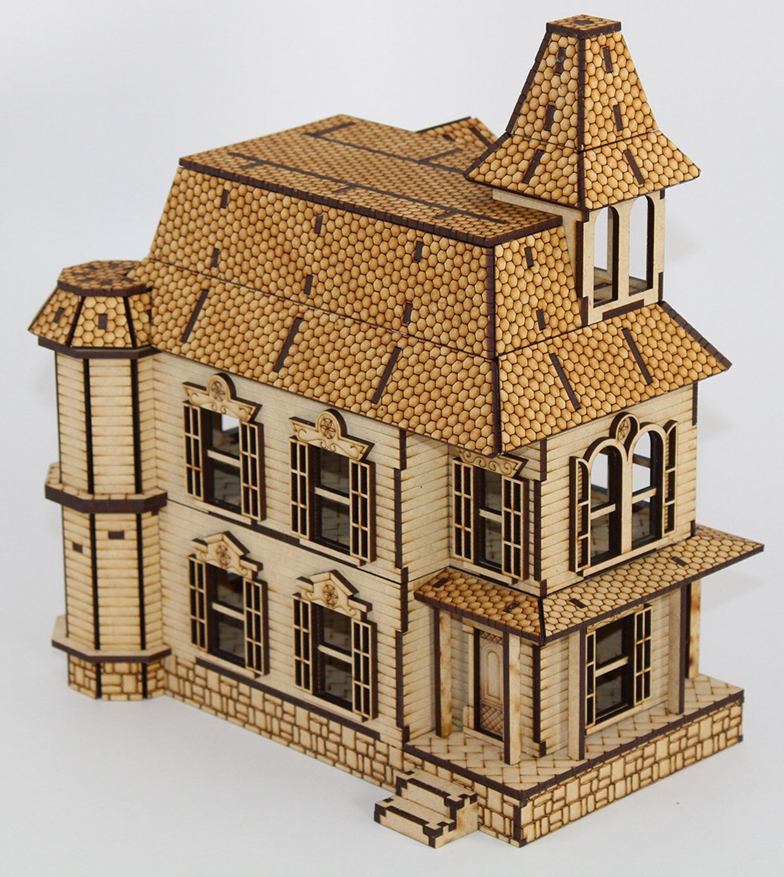 Laser Cut 28mm MDF Terrain: Victoriana - Doyle Manor - Etsy