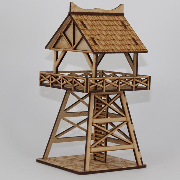 Laser Cut 28mm MDF Terrain: Jenash Deluxe Fantasy Building - Town Guard ...