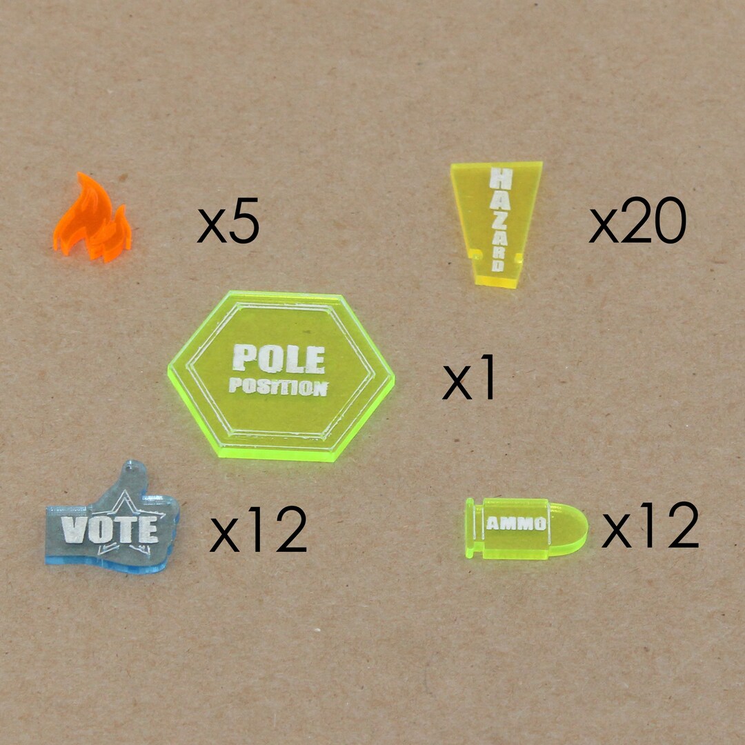 Gaslands: Token Set - Etsy