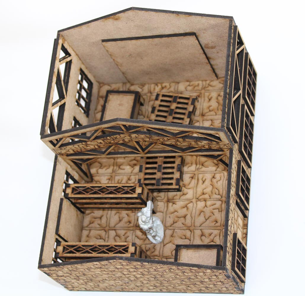 Laser Cut 28mm MDF Terrain: Zoned for Heavy Industry Sisko's Assembly ...