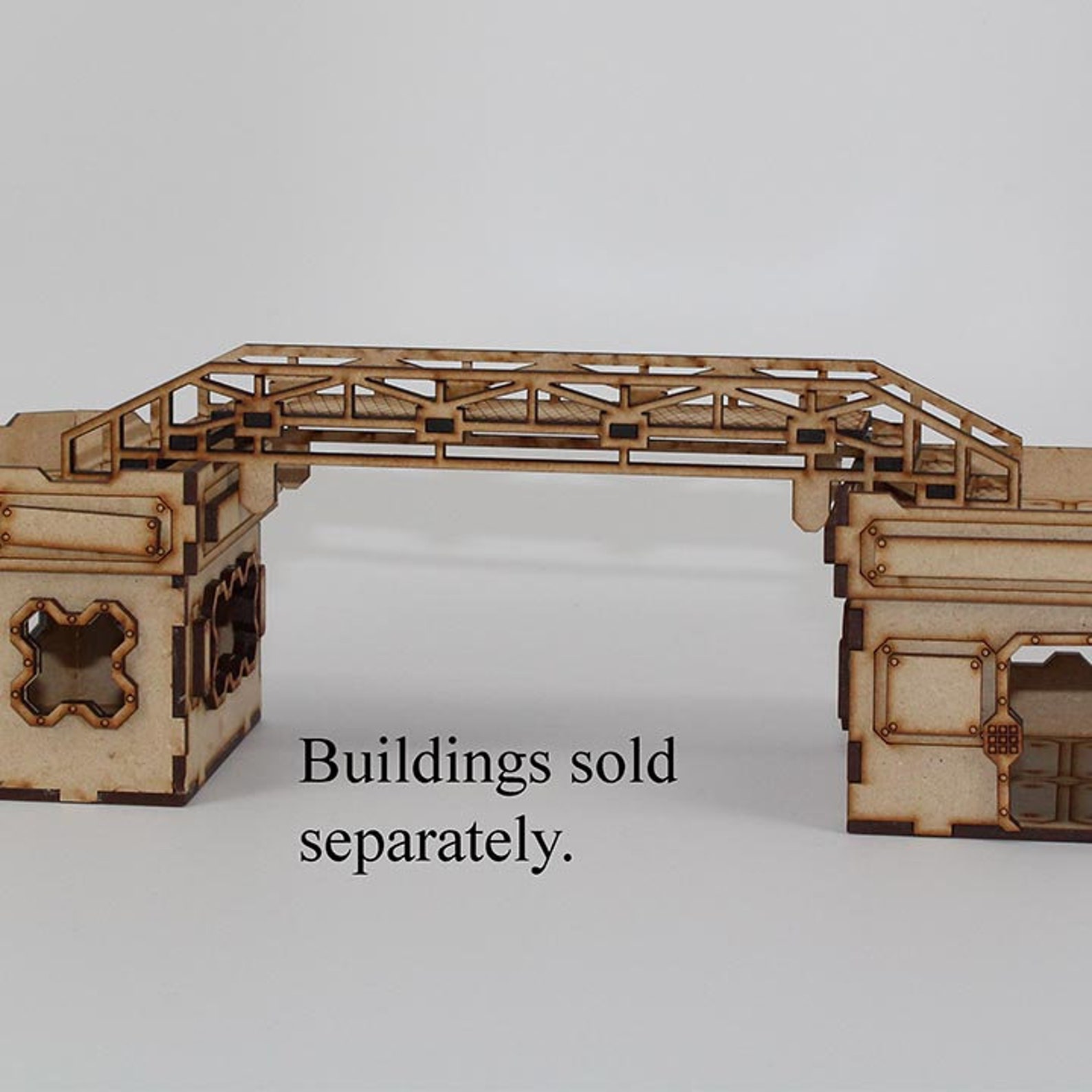Laser Cut 28mm MDF Terrain: Sector 38 - Scaffolding Bridges (2 Pack) - Etsy