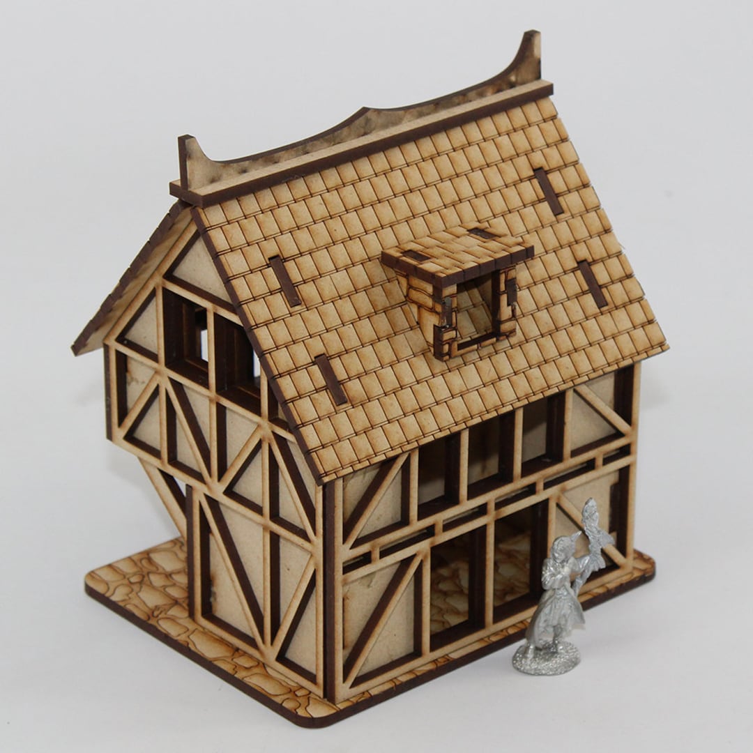 Laser Cut 28mm MDF Terrain: Jenash Deluxe Fantasy Building - the Andyl ...
