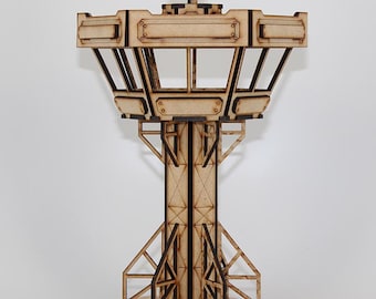 Laser Cut 28mm MDF Terrain: Sector 38 Frontier Port Bundle - Etsy