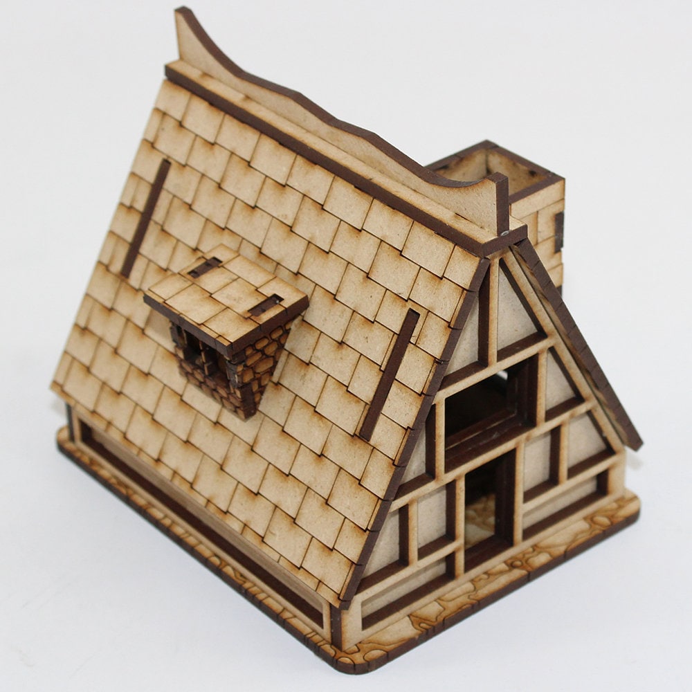 Laser Cut 28mm MDF Terrain: Jenash Deluxe Fantasy Building - Mossan ...