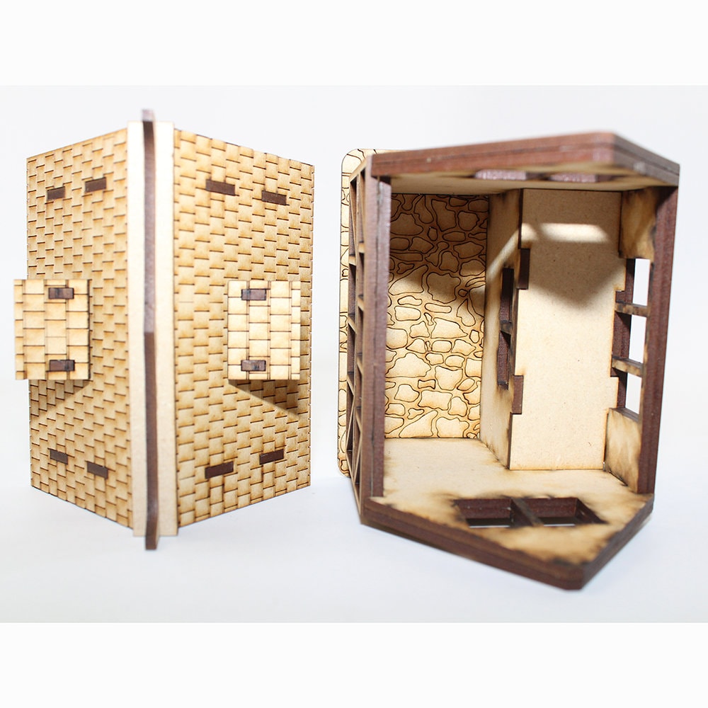 Laser Cut 28mm MDF Terrain: Jenash Deluxe Fantasy Building - the Andyl ...