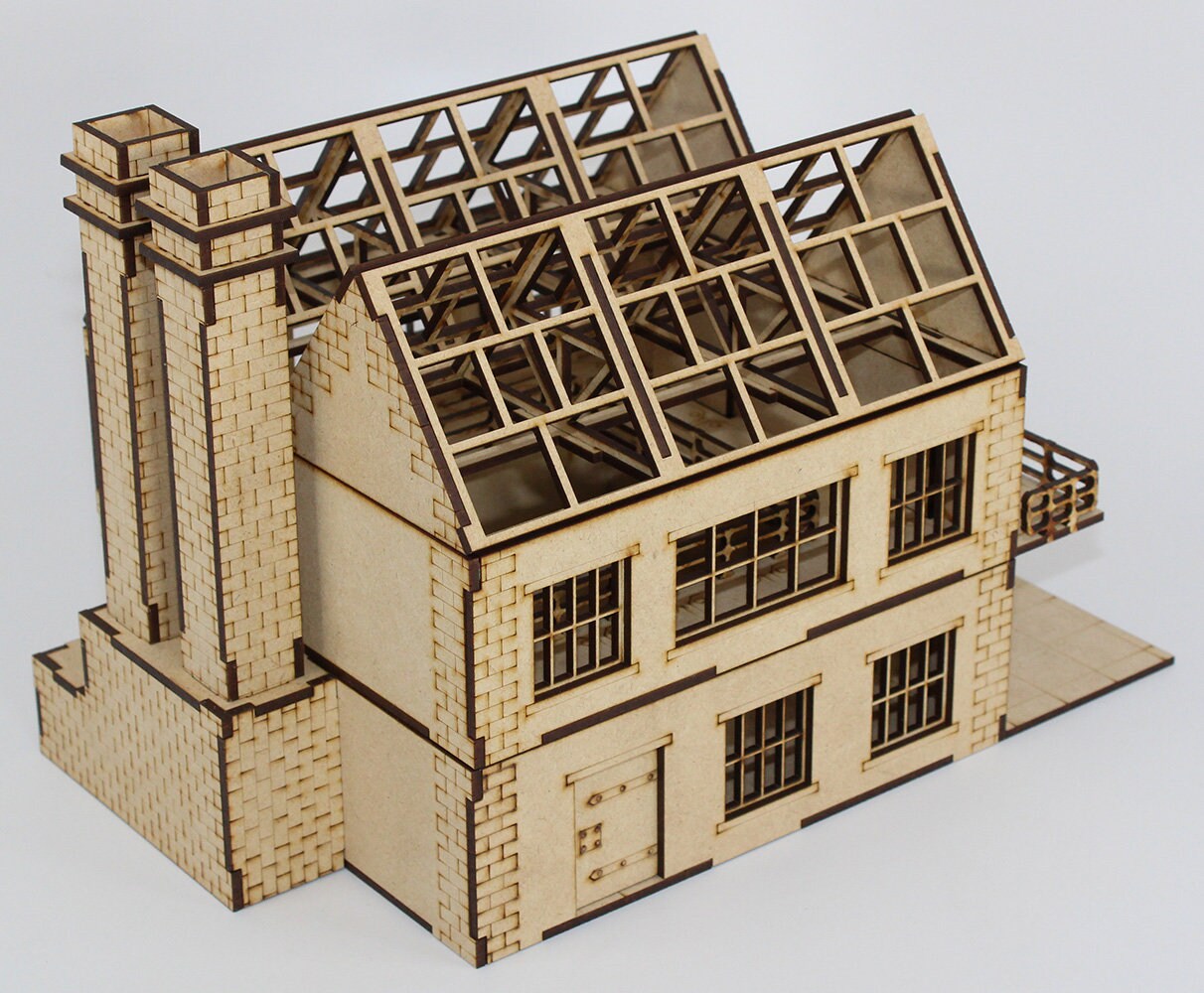 Laser Cut 28mm MDF Terrain: Zoned for Heavy Industry - Zinco Warehouse ...