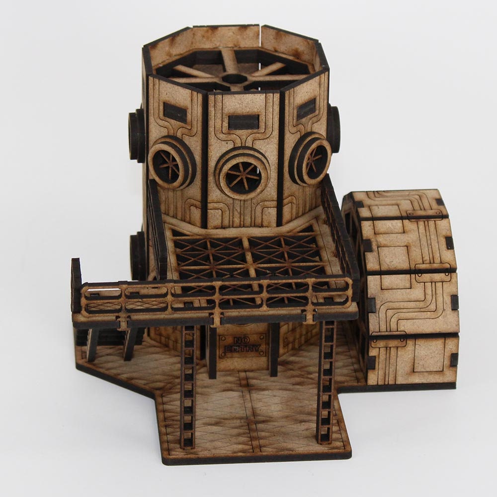Laser Cut 28mm MDF Terrain: Zoned for Heavy Industry - Tokamak Fusion ...