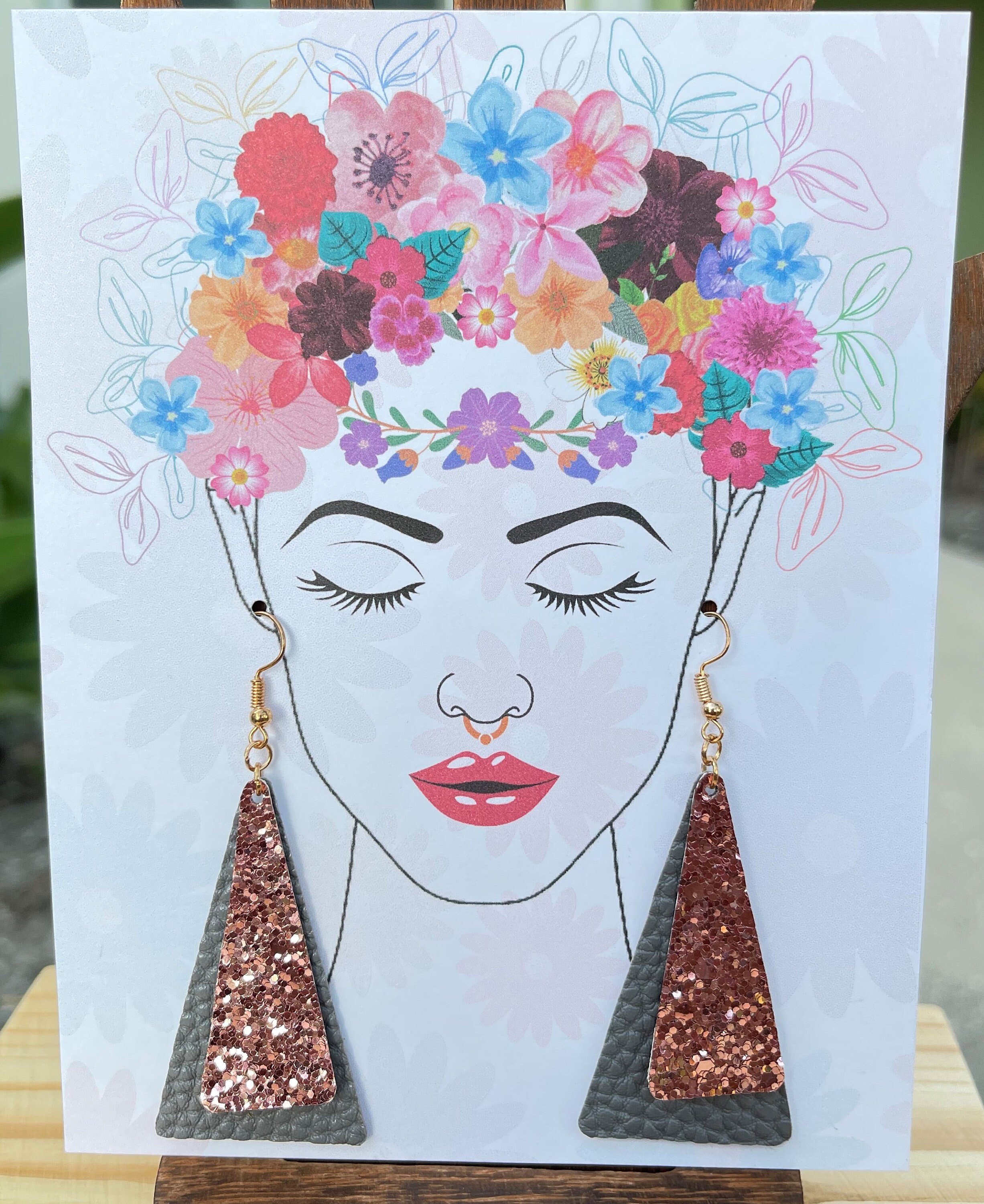 Jewelry Card Template, Jewelry Card Holder Earring Card Display ...