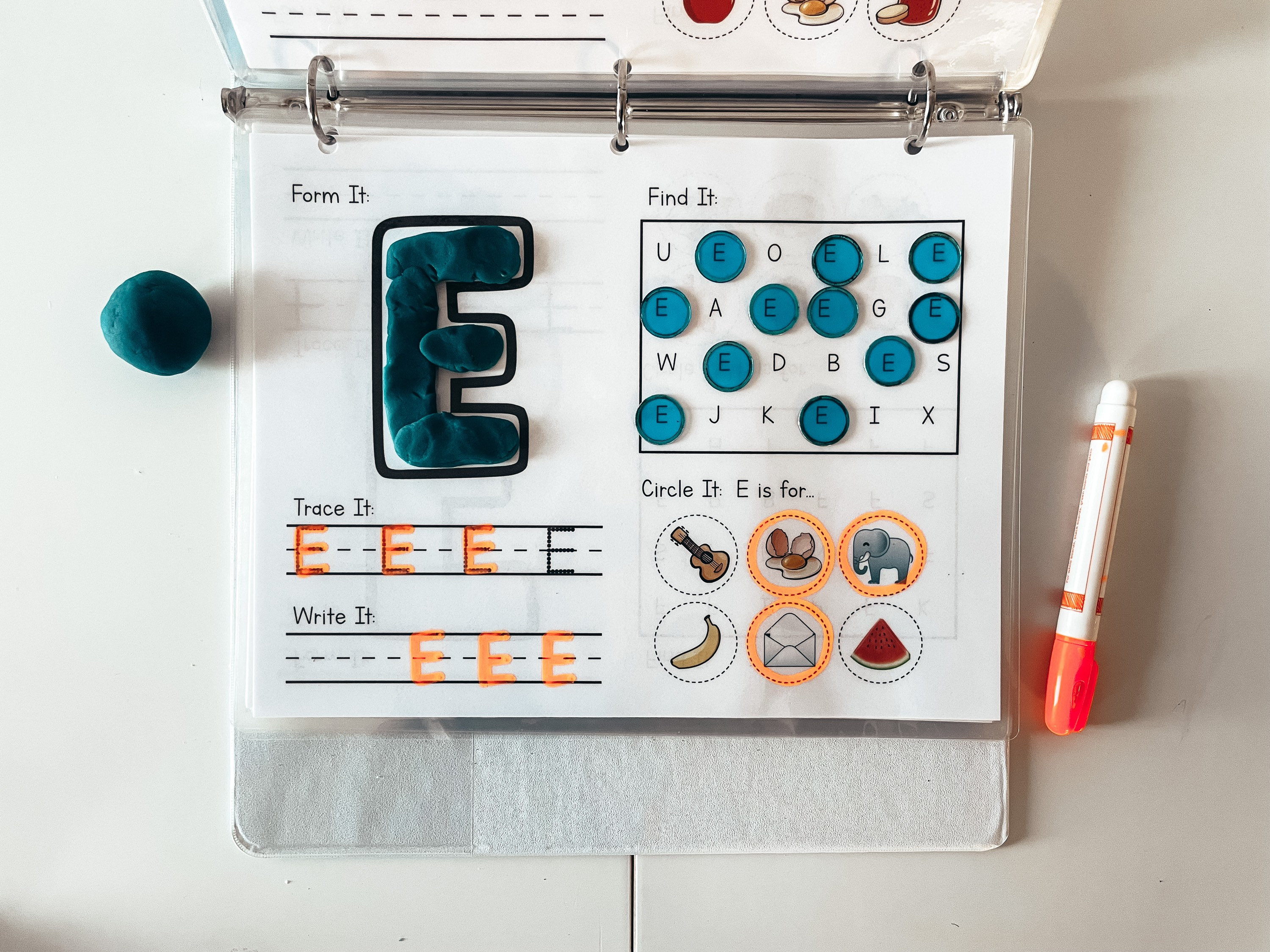 Wipe-clean Busy Book for Toddlers ABC and 123 Activity - Etsy