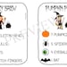Witch Brew Cards, Halloween, Sensory Bin, Toddler, Spooky, Fall Fun - Etsy