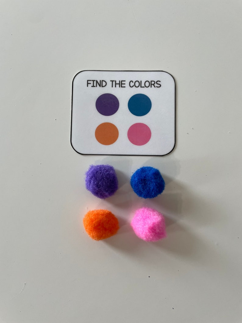 Color Sorting / Matching Sensory Bin for Toddlers - Etsy