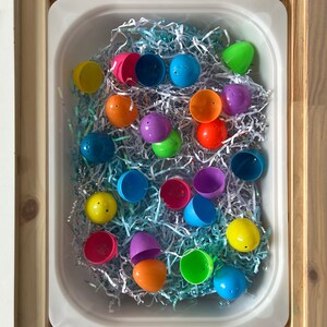 Easter Egg Cards, Sensory Bin, Spring, Matching, Toddler Activity ...