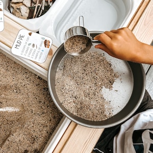 MUD KITCHEN CARDS, Mud Pie, Recipe Cards, Learning, Math, Numbers ...
