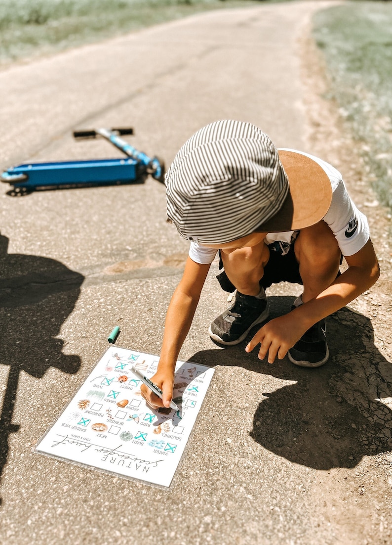 Nature Scavenger Hunt Outdoors Nature Walk Science Activity - Etsy