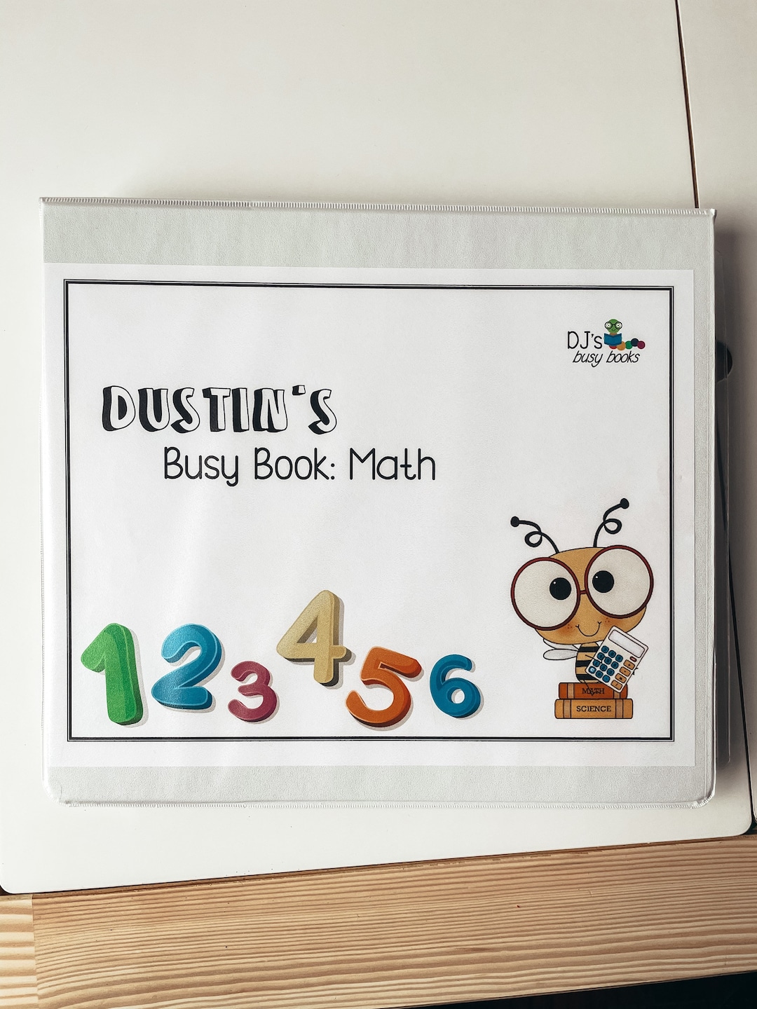 Math Busy Book for Toddlers Laminated Activity for Kids - Etsy