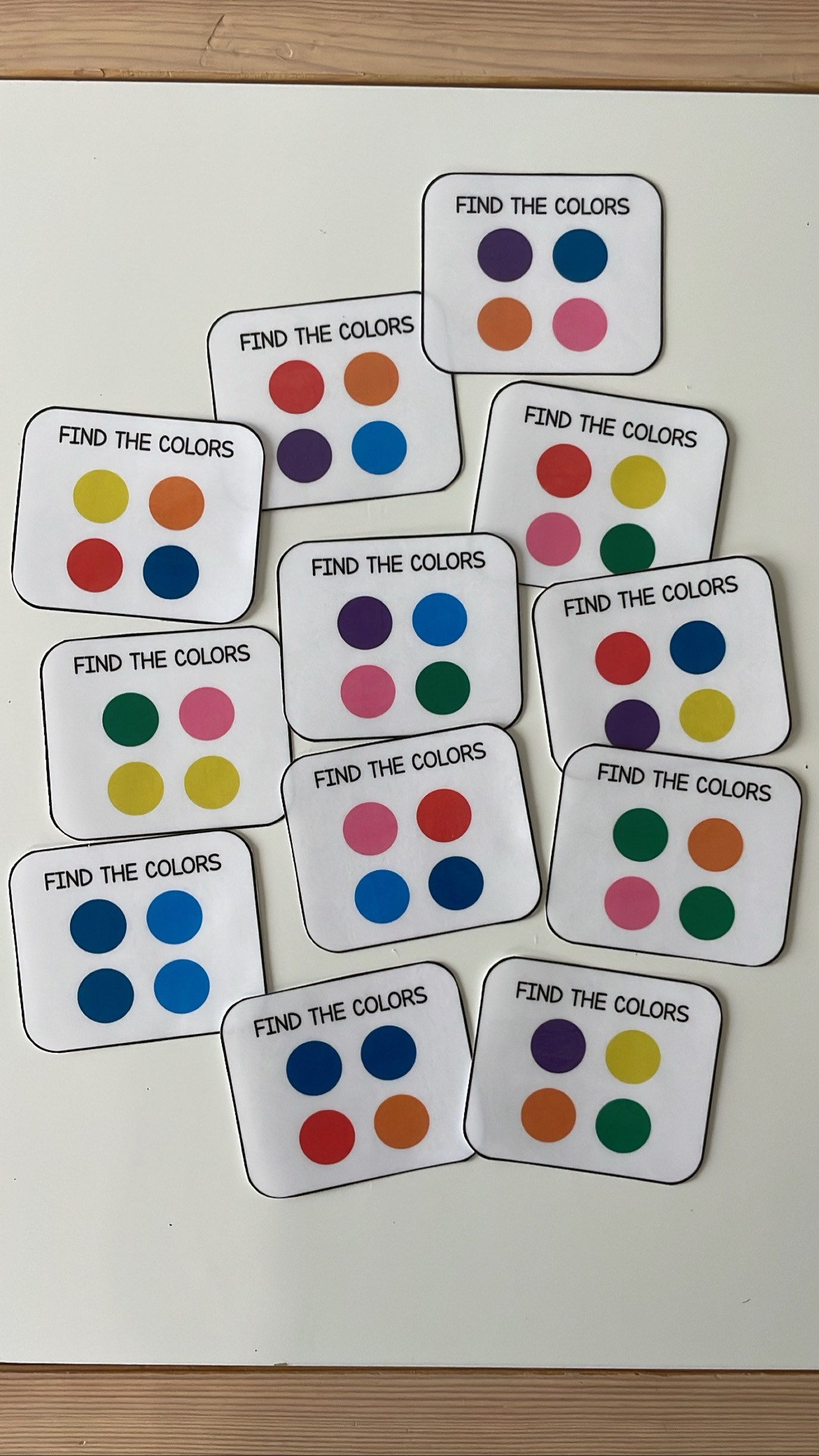 Color Sorting / Matching Sensory Bin for Toddlers - Etsy