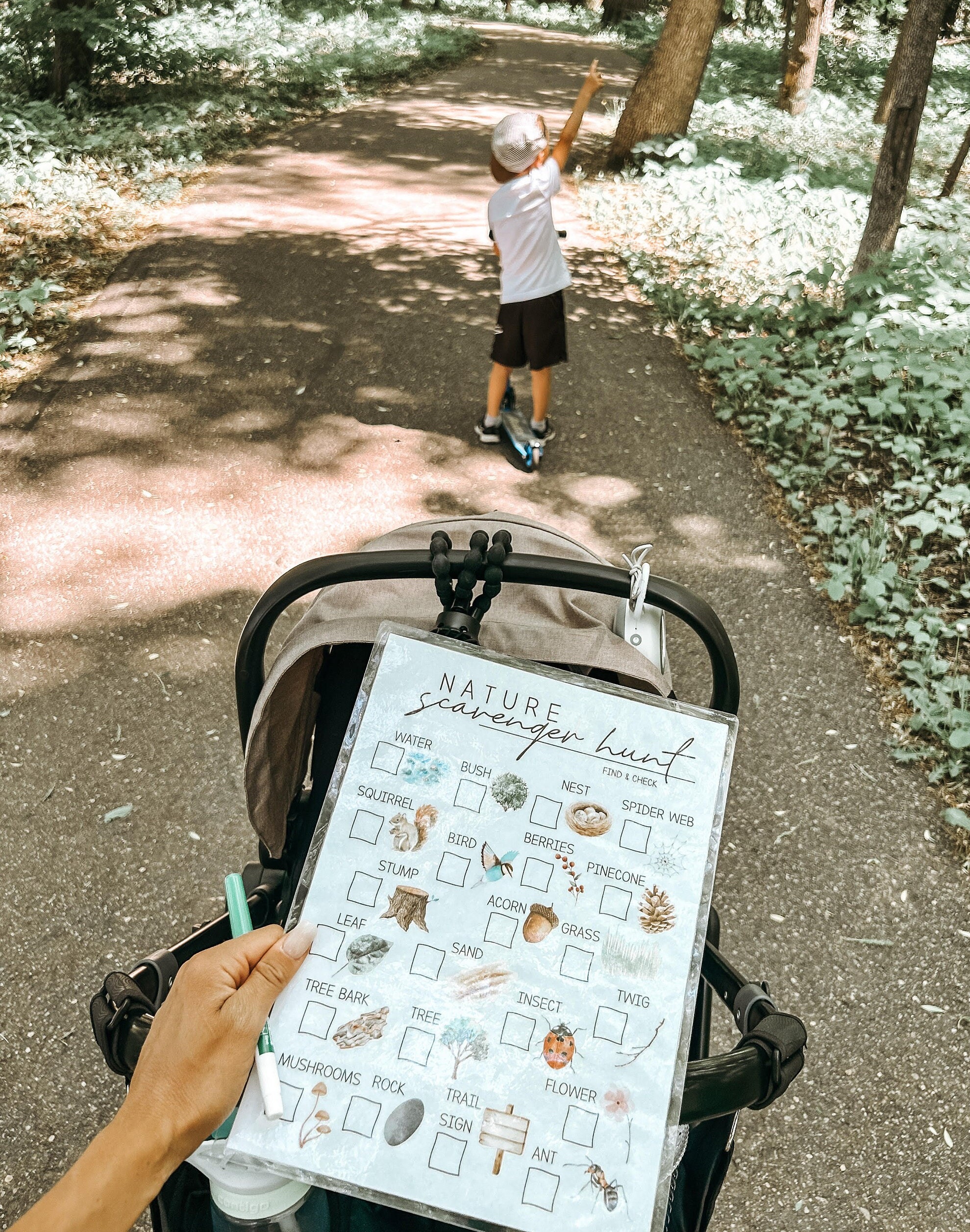 Nature Scavenger Hunt, Outdoors, Nature Walk, Science Activity for Kids ...