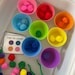 Color Sorting / Matching Sensory Bin for Toddlers - Etsy